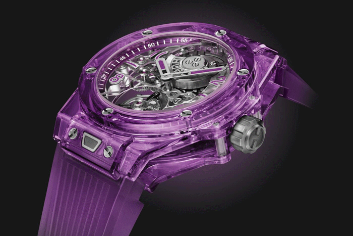 Hublot Bıg Bang Tourbıllon Automatıc Purple Sapphıre- a symbol of ...